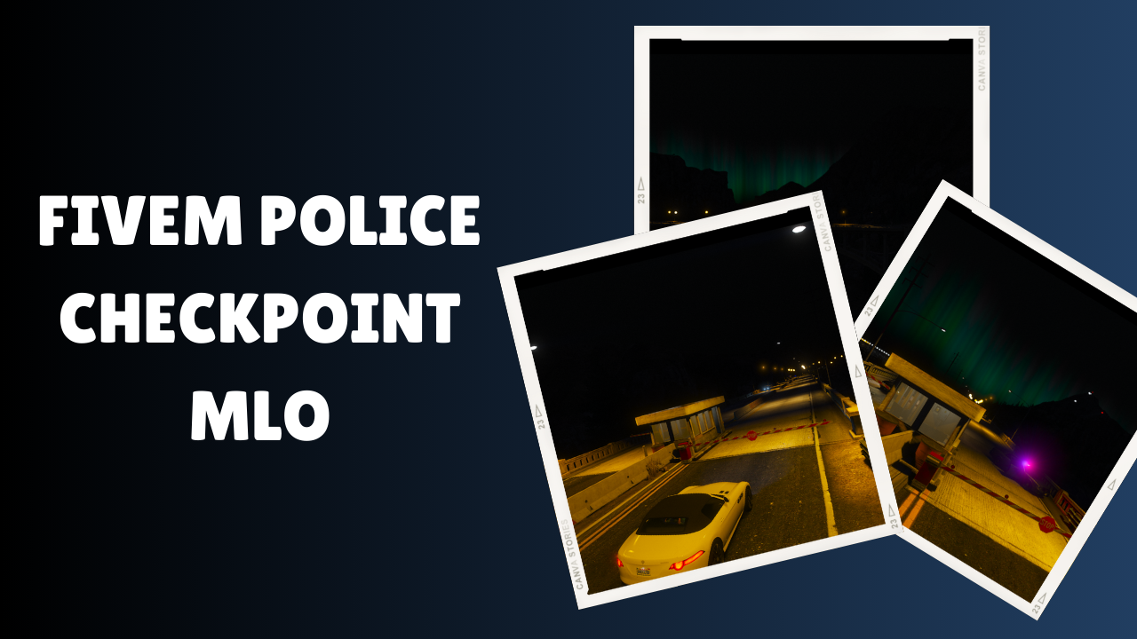 FiveM Police Checkpoint MLO - Realism & Functionality