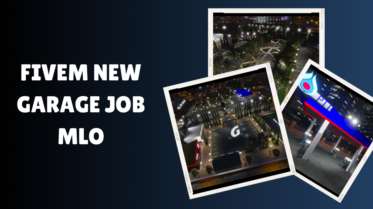 FiveM New Garage Job MLO for Enhanced Gaming Experience