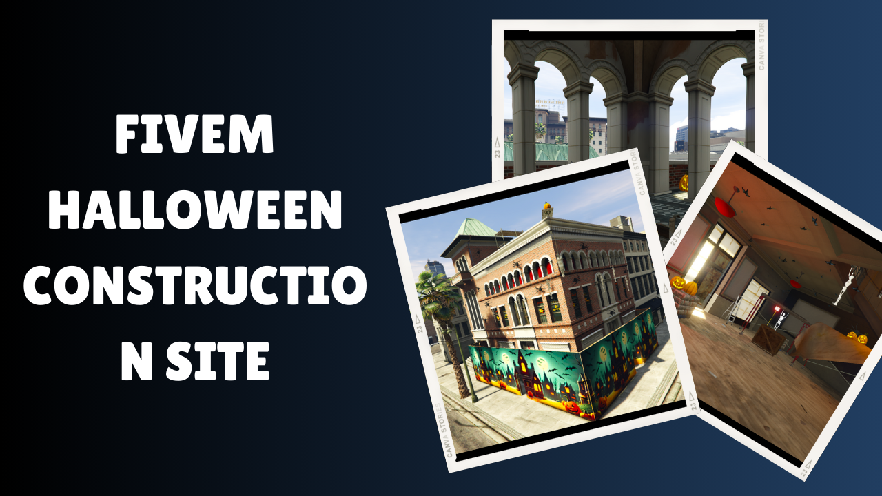FiveM Halloween Construction Site - Spooky Roleplay Setting