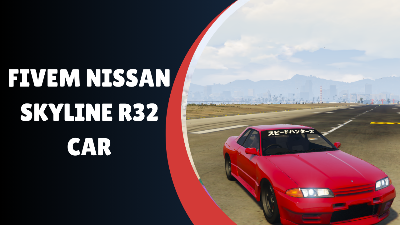 FiveM Nissan Skyline R32 Car - Virtual Racing Legend