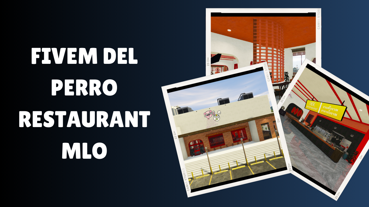 FiveM Del Perro Restaurant MLO - Immersive Dining Map