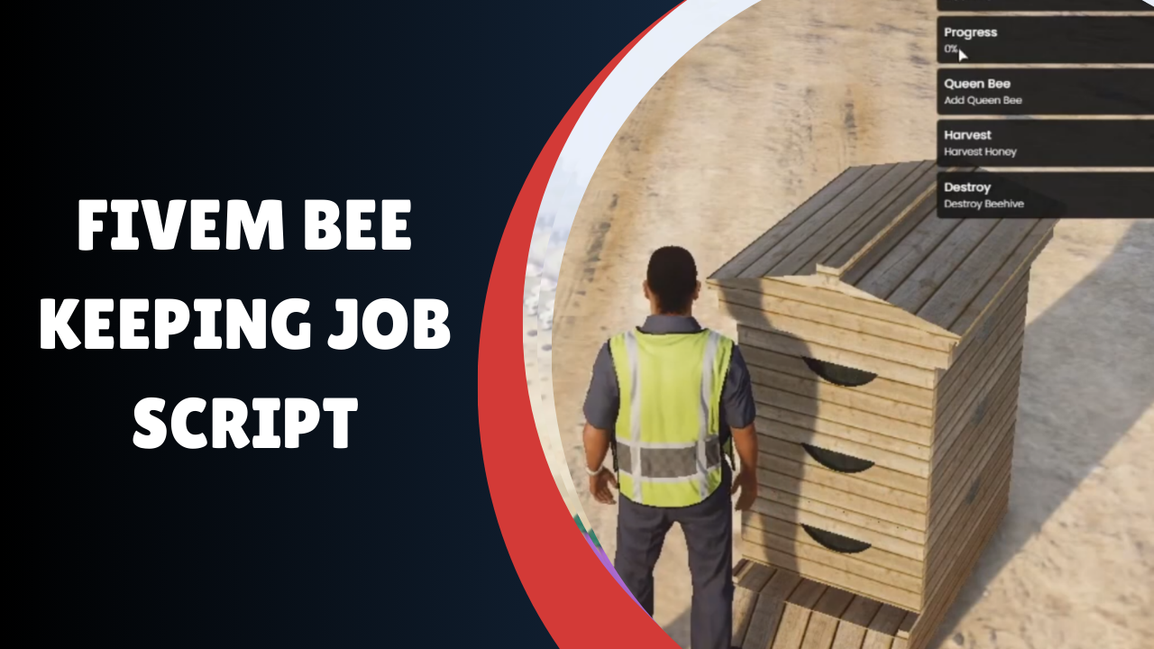 FiveM Bee Keeping Job Script - QBCore Integration