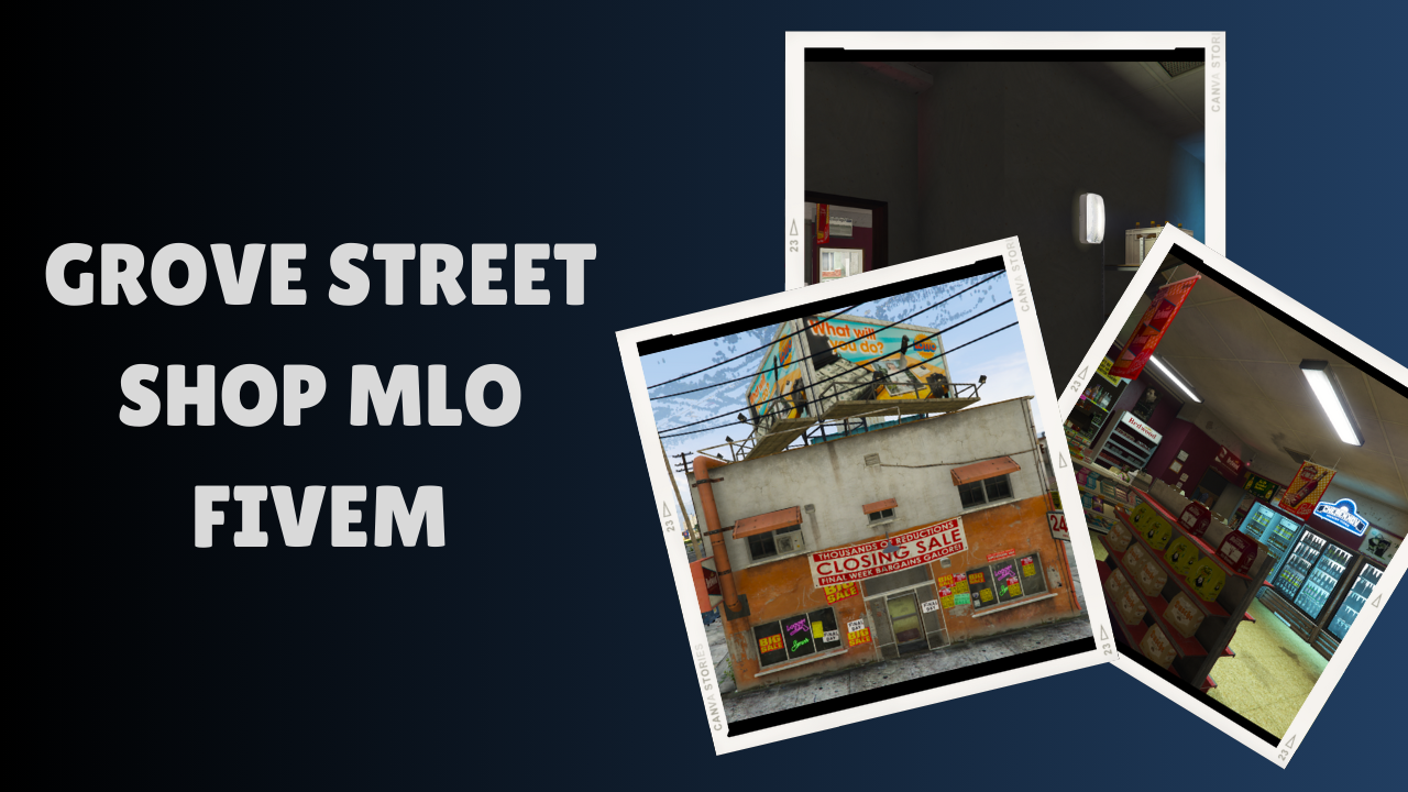 Grove Street Shop MLO FiveM: Must-Have Game Add-On