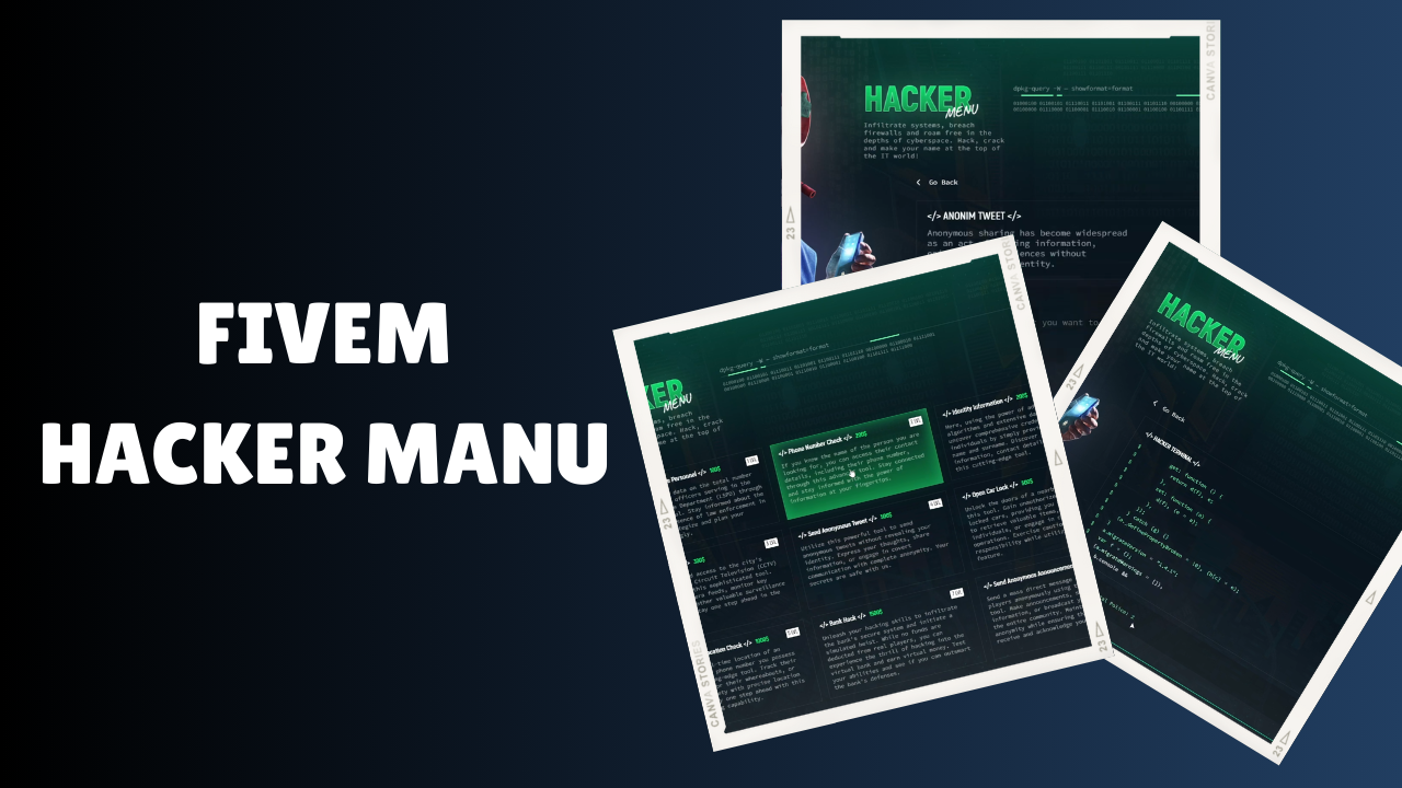 hacker manu fivem - Aprimoramento Definitivo do Servidor fivem