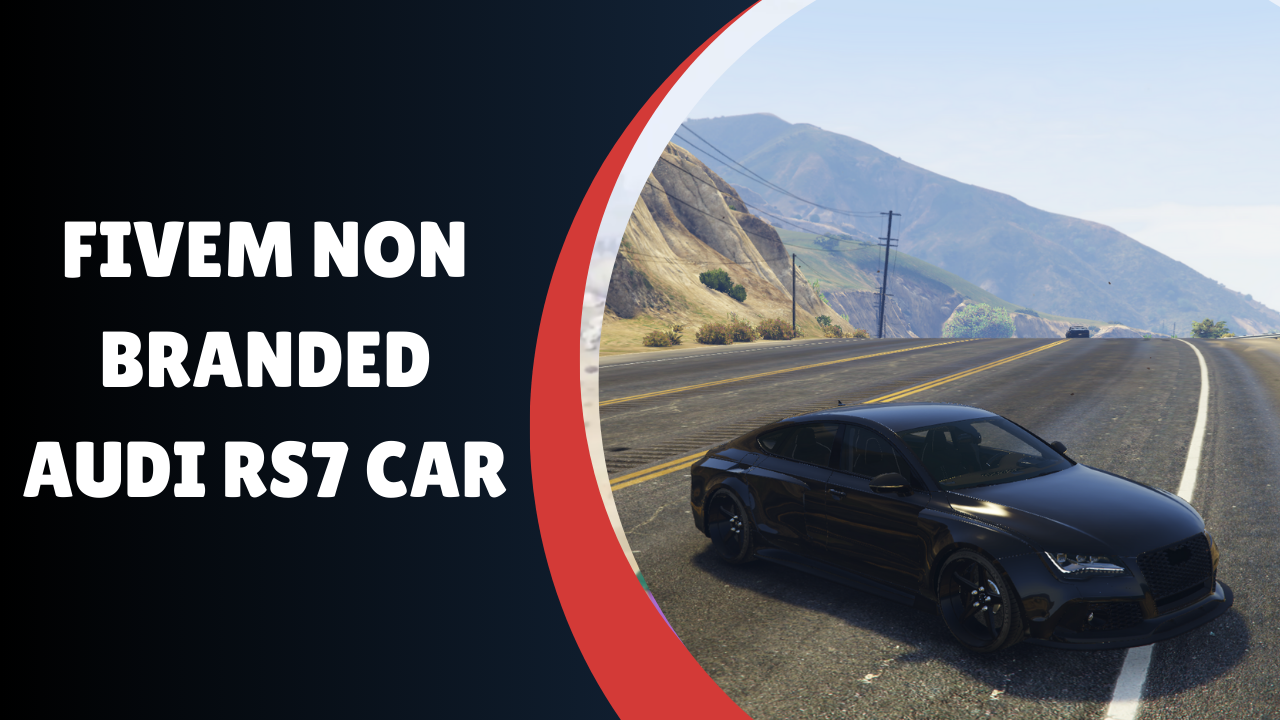 FiveM Non Branded Audi RS7 Car - Immersive Experience