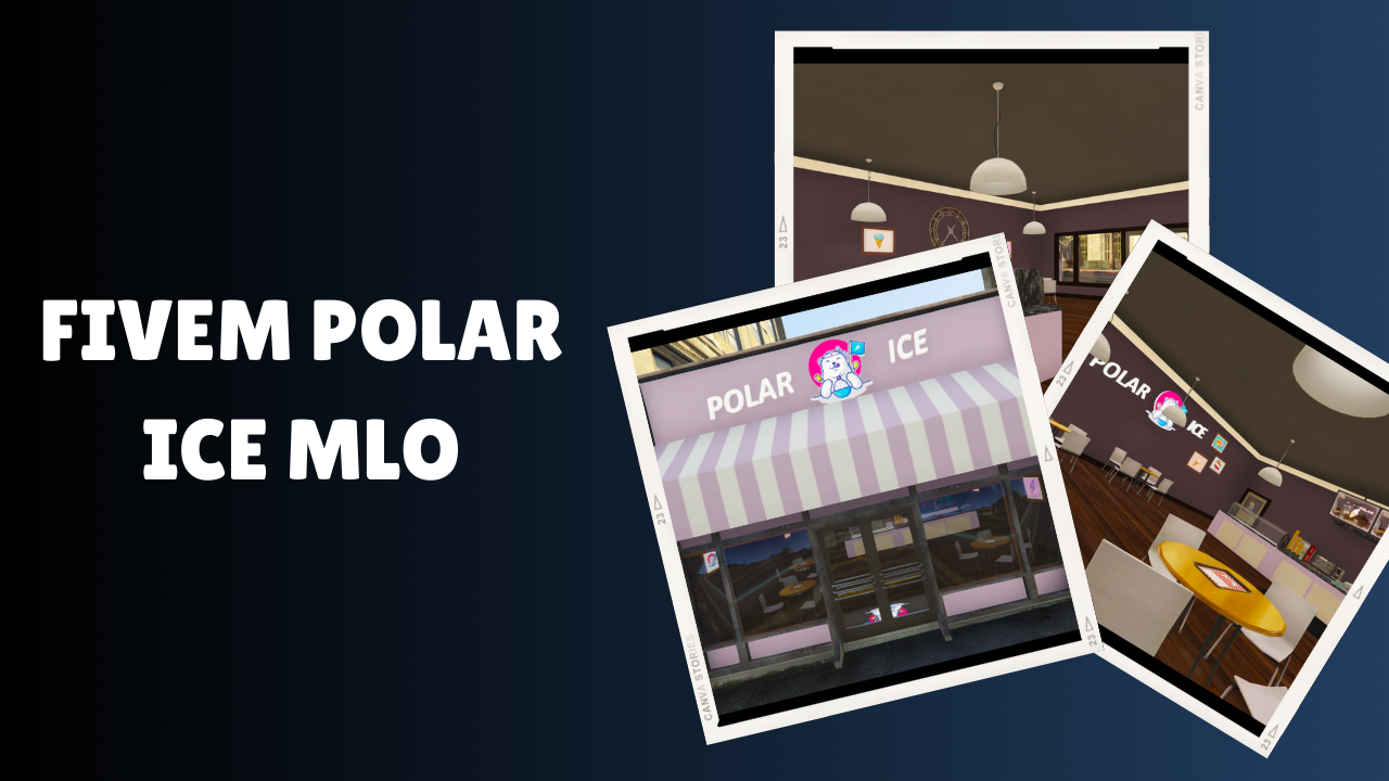 FiveM Polar Ice MLO - Realistic Roleplay Ice Cream Shop