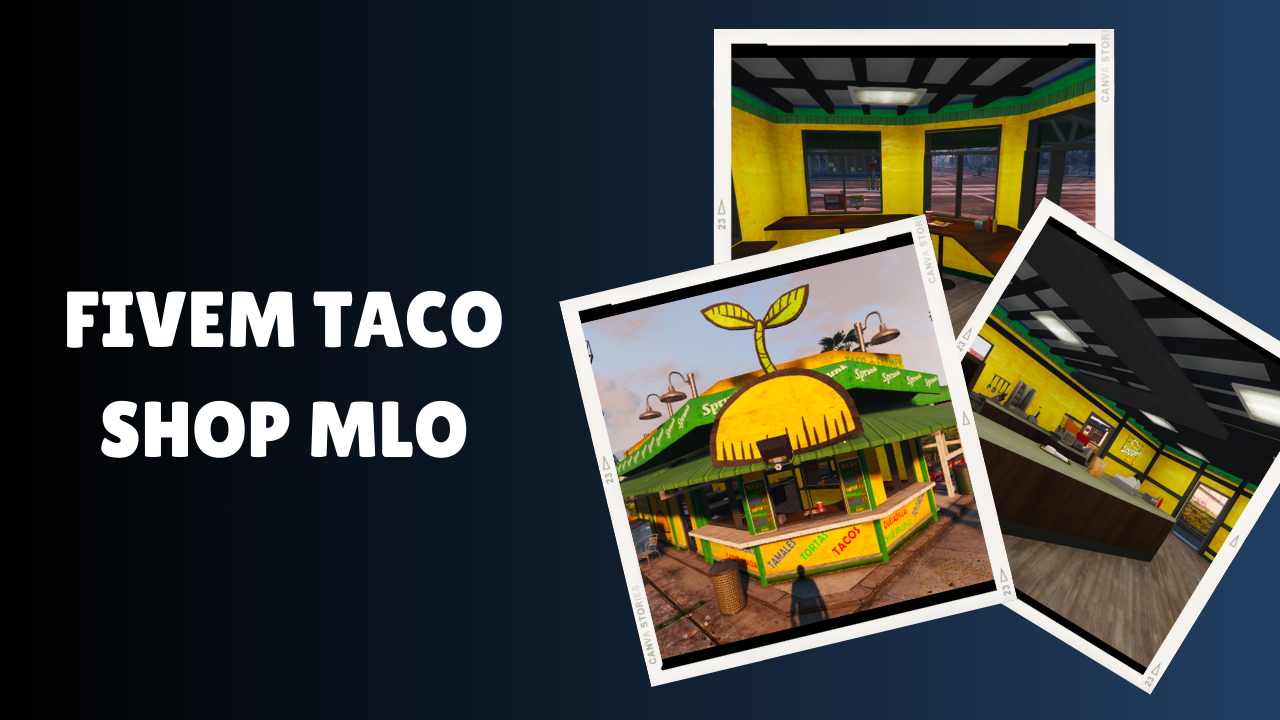 FiveM Taco Shop MLO - Immerse in Vibrant Roleplay.