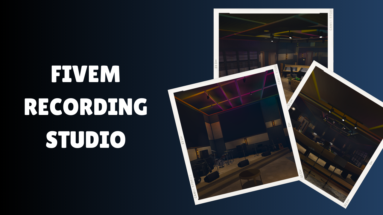 FiveM Recording Studio: Immersive Music Production MLO
