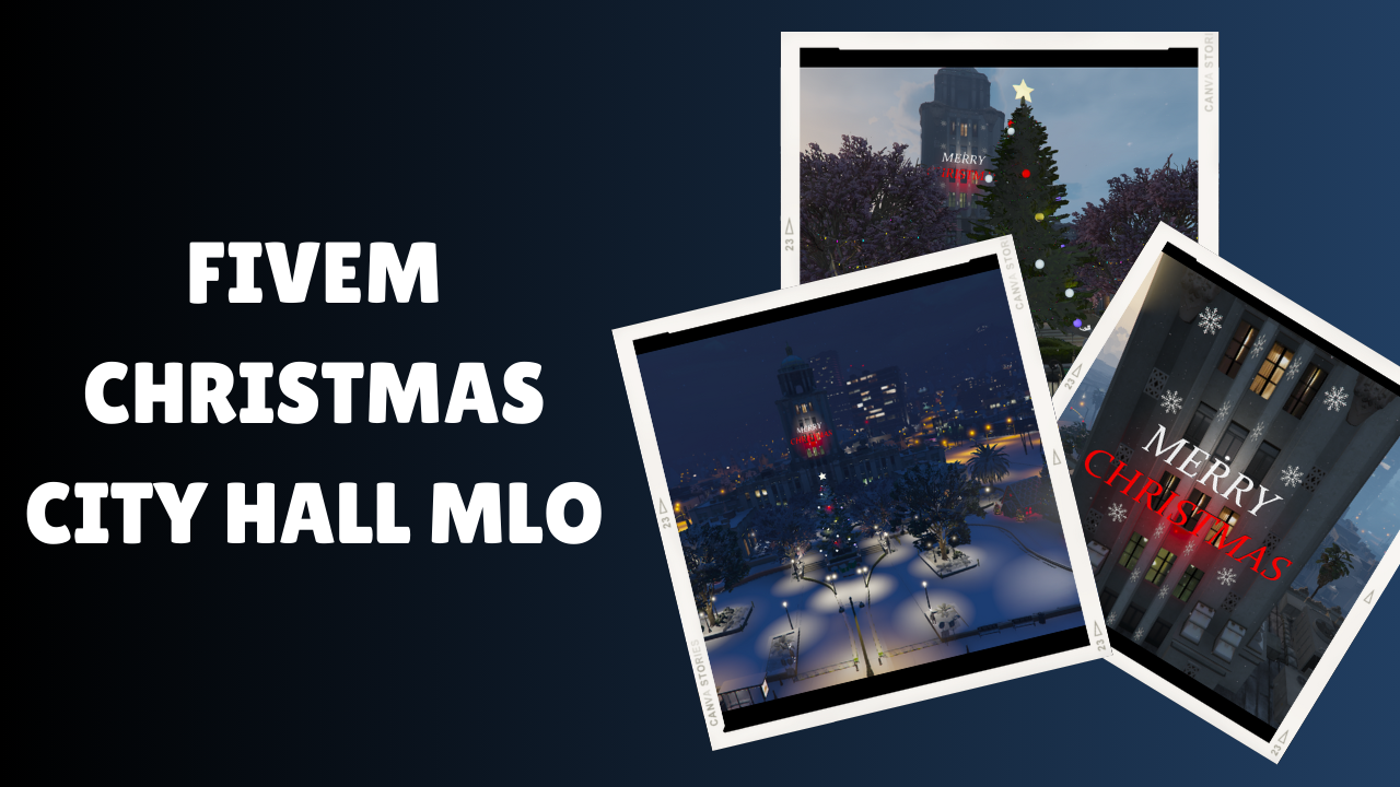 FiveM Christmas City Hall MLO - Holiday Server Upgrade