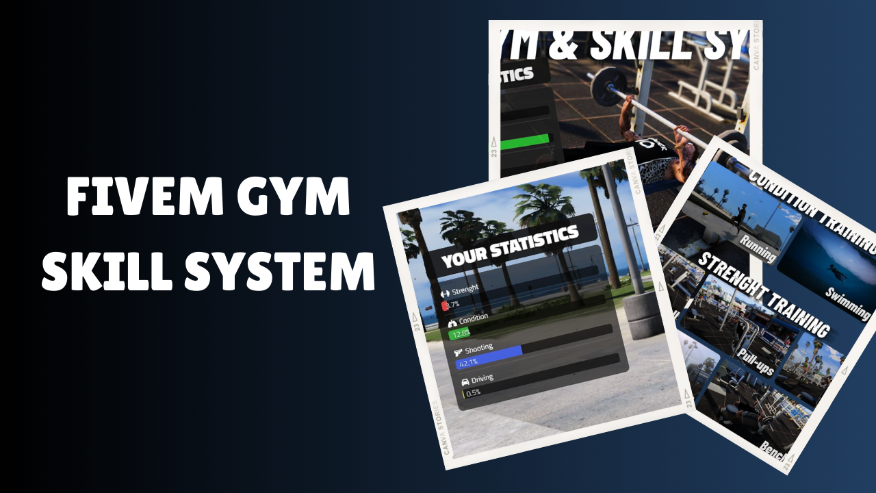 FiveM Gym Skill System - Enhance Server Experience