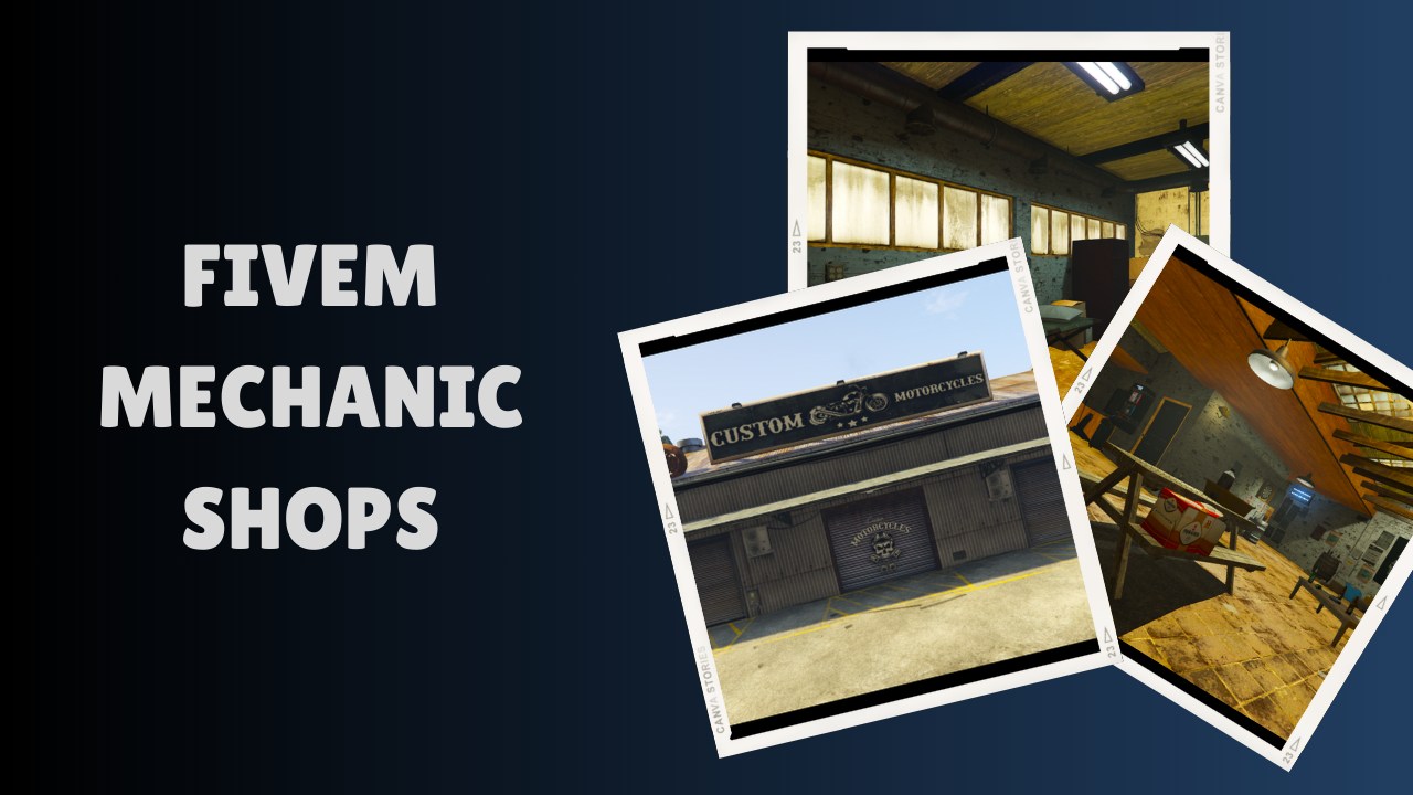 FiveM Mechanic Shops - Biker and Mechanic Paradise