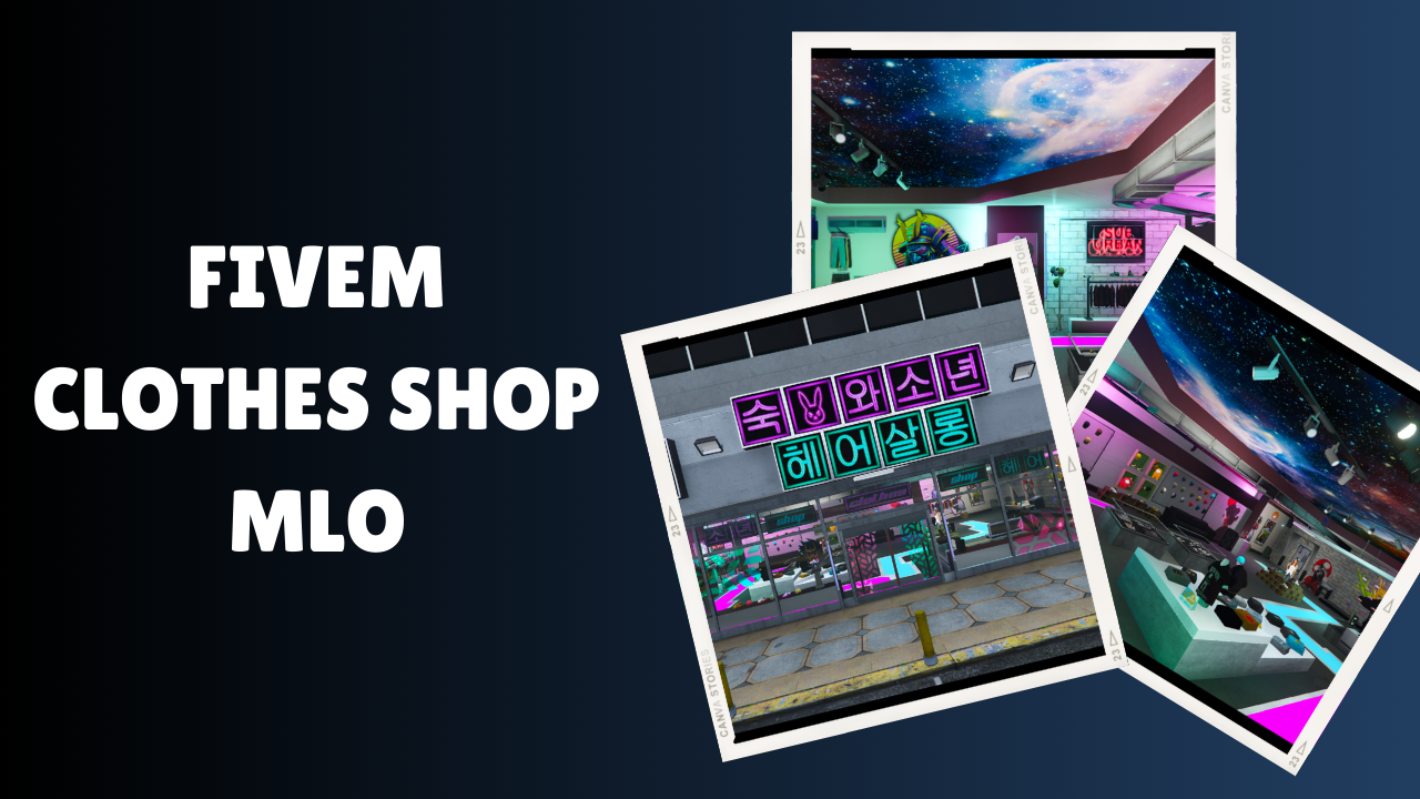 FiveM Clothes Shop MLO - Virtual Fashion Experience