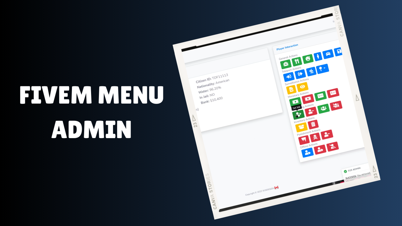 fivem menu administrador - Script definitivo para gerenciamento de servidor
