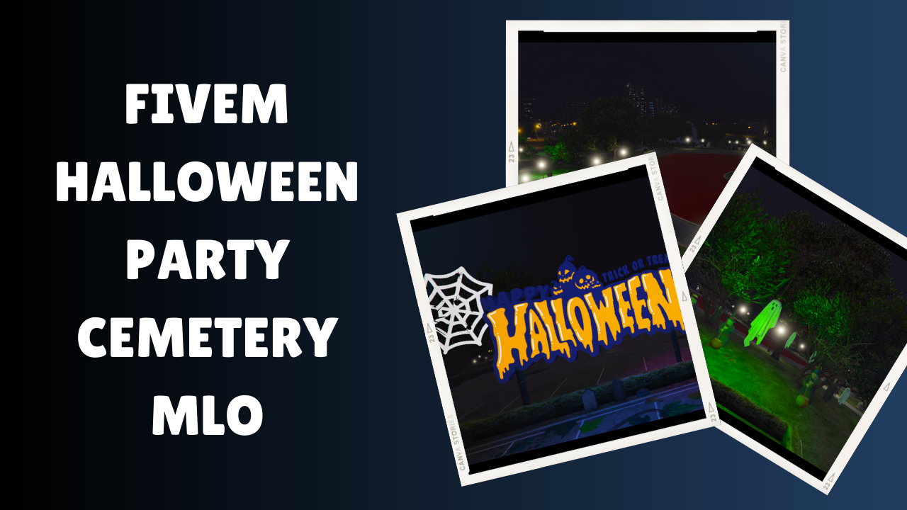 FiveM Halloween Party Cemetery MLO - Thrilling Map