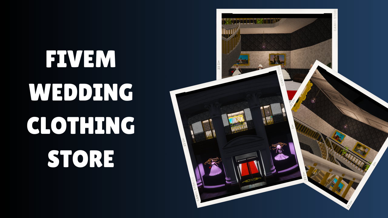 FiveM Wedding Clothing Store: Dream Wedding Venue.