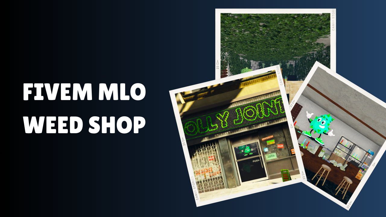 FiveM MLO Weed Shop - Immersive Cannabis Experience