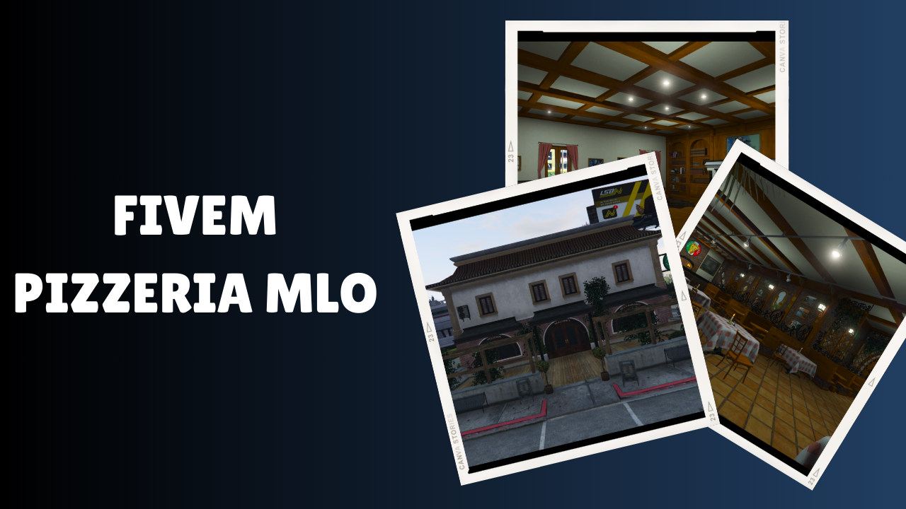 FiveM Pizzeria MLO - Immersive Restaurant Roleplay