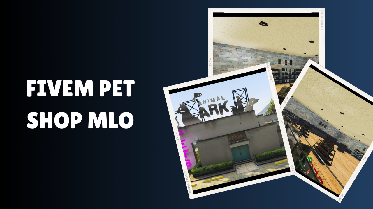 FiveM Pet Shop MLO - Pet Lover's Delight in Sandy Shores