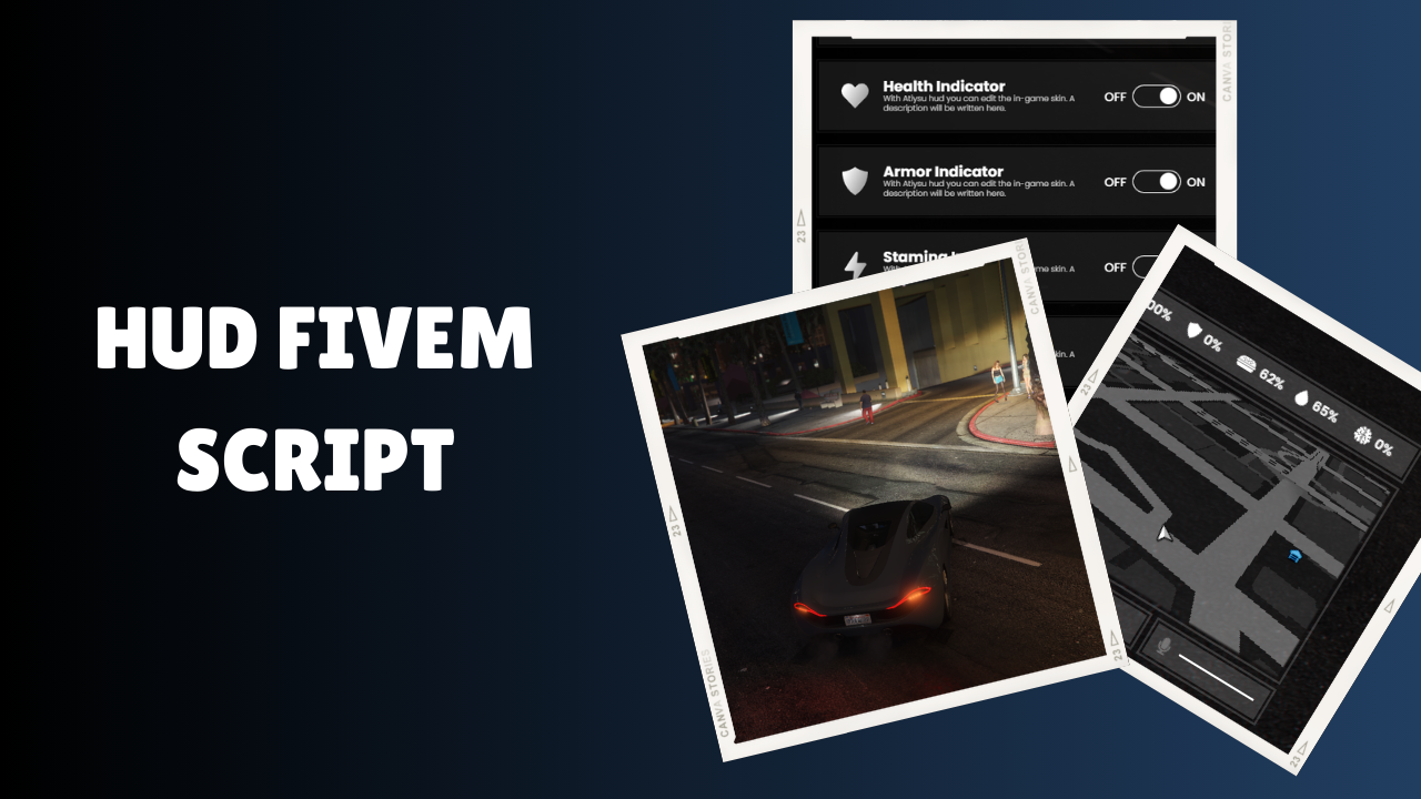 hud fivem script - Elevate the gameplay of your Fivem server