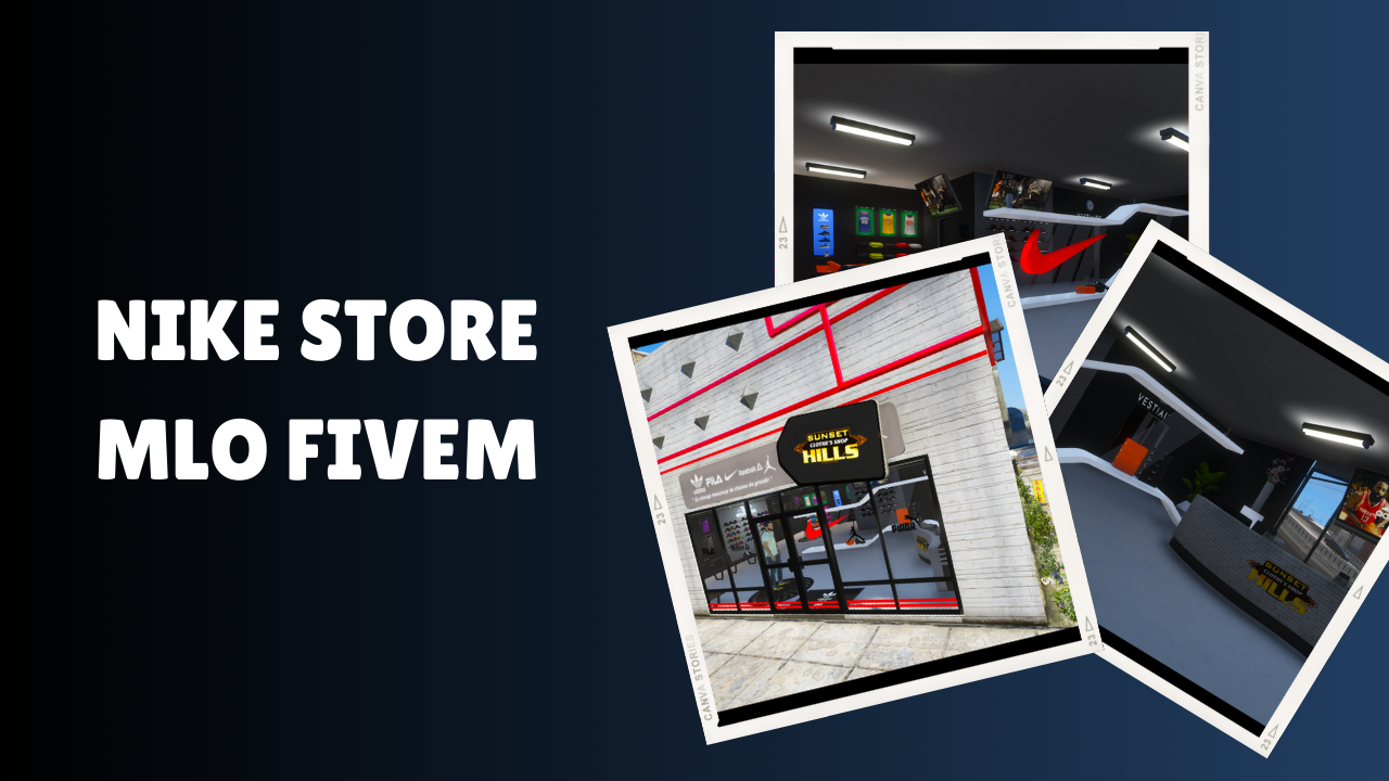 Nike Store MLO FiveM: Destino de Compras Virtual