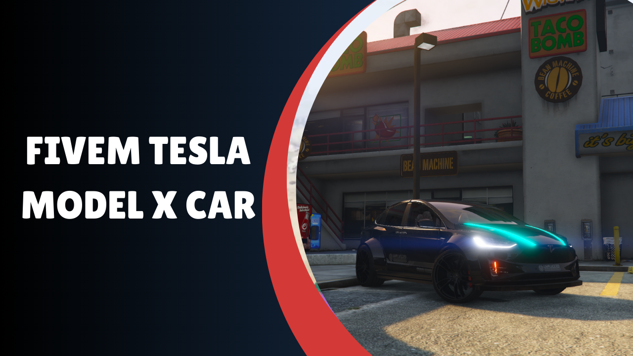 FiveM Tesla Model X Car Mod for Realistic Gameplay