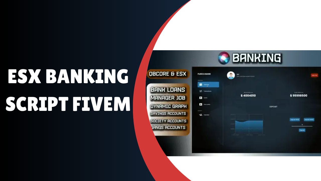 ESX Banking Script FiveM - Advanced Server Features ESX Banking Script FiveM - Advanced Server Features