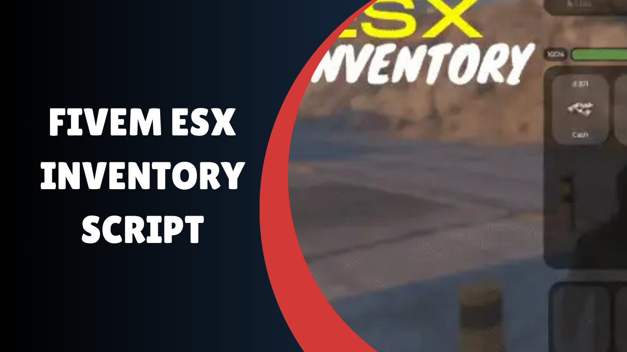 FiveM ESX Inventory Script - Optimize Item Management