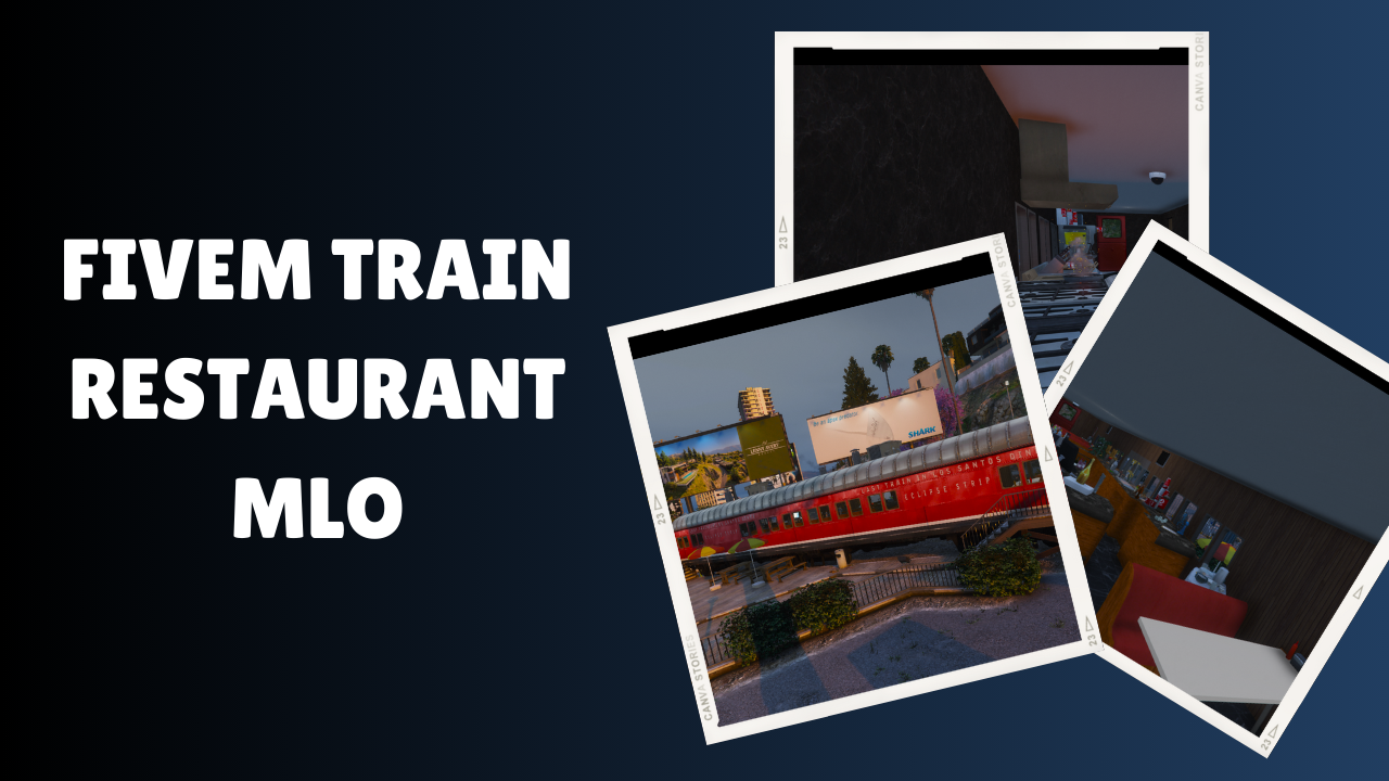 FiveM Train Restaurant MLO - Experience Unique Dining