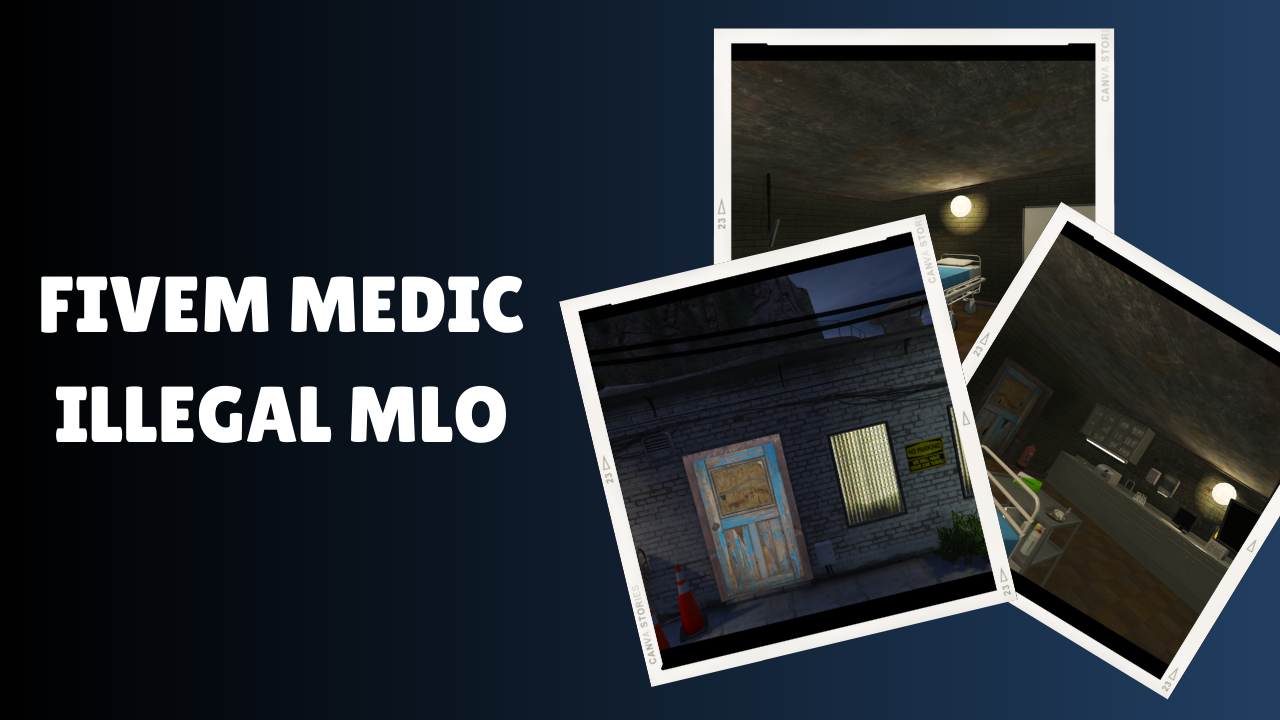 FiveM Medic Illegal MLO - Explore Underground Healthcare