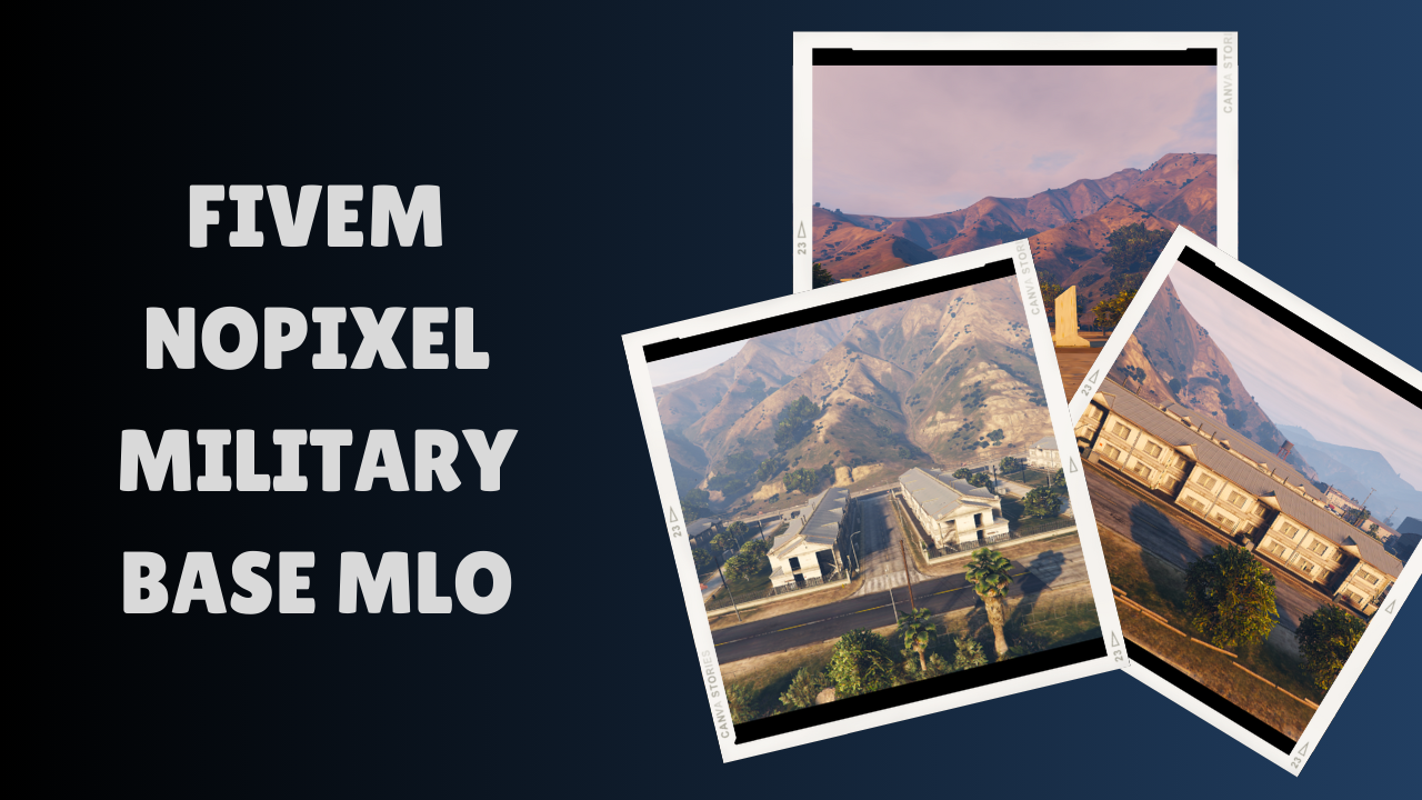 FiveM NoPixel Base Militar MLO - Jogabilidade Tática